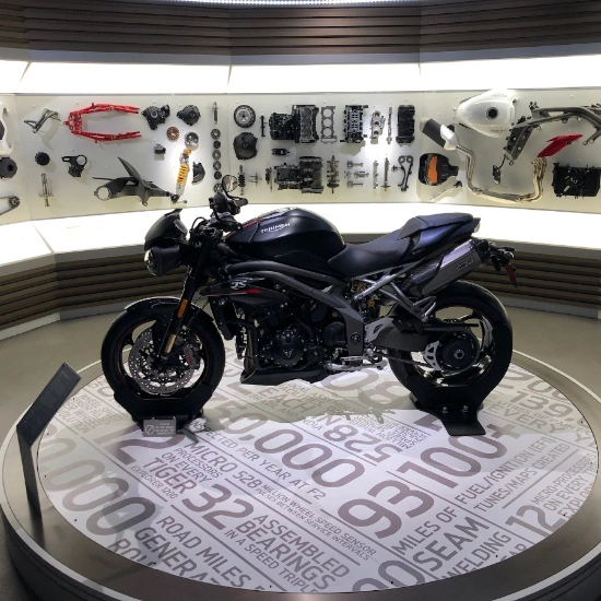 The Triumph Factory Visitor Experience